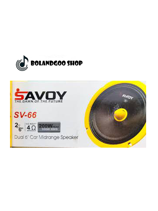 میدرنج خودرو ساووی مدل SV-66 - خرید قطعات بلندگو خودرو